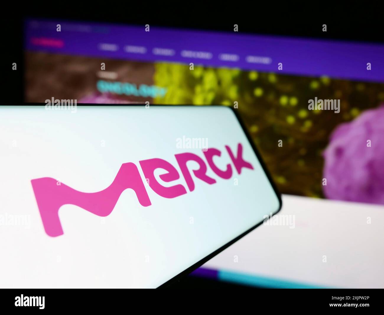 Merck website pharmaceutical company hi-res stock photography and ...