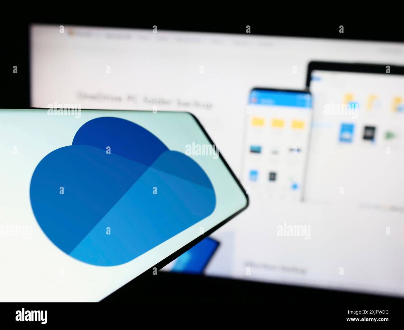 Logo microsoft onedrive hi-res stock photography and images - Alamy