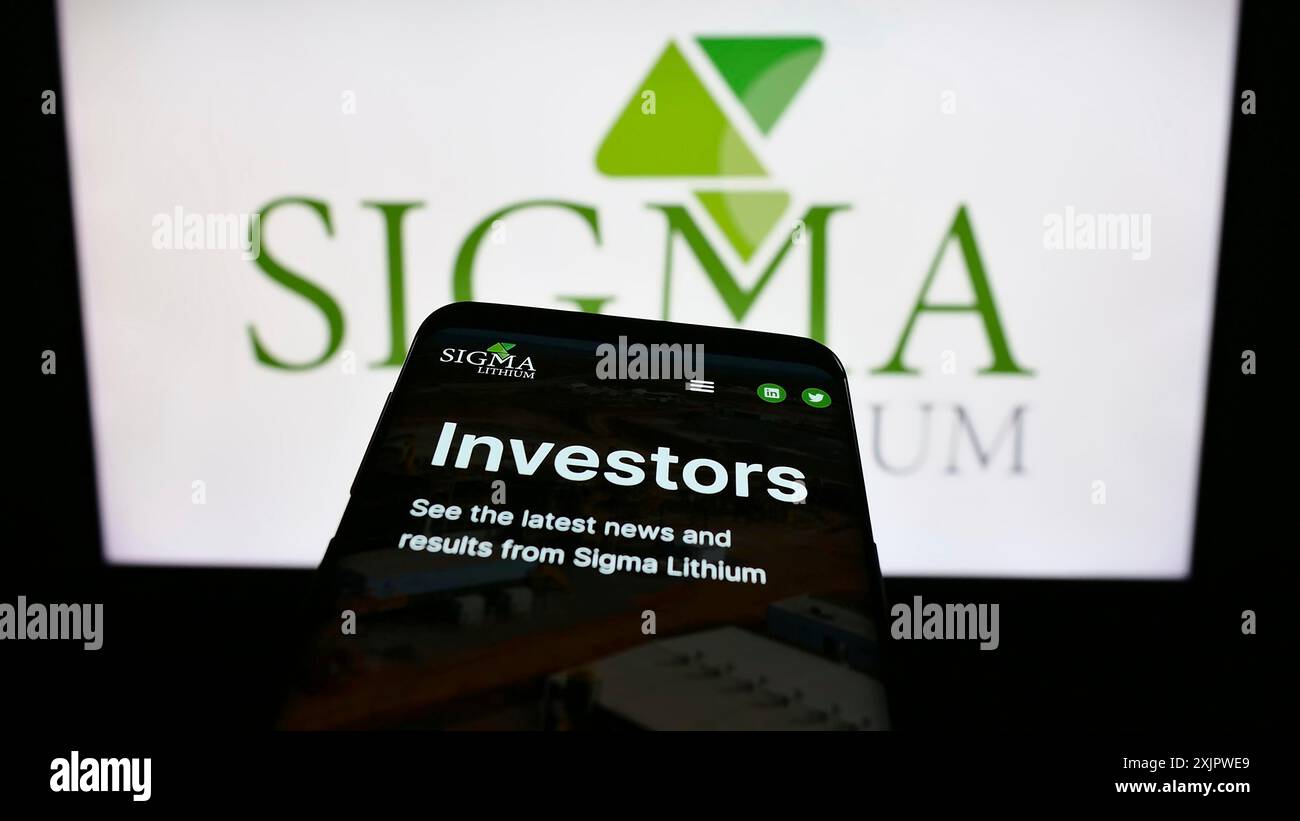 Sigma lithium logo hi-res stock photography and images - Alamy