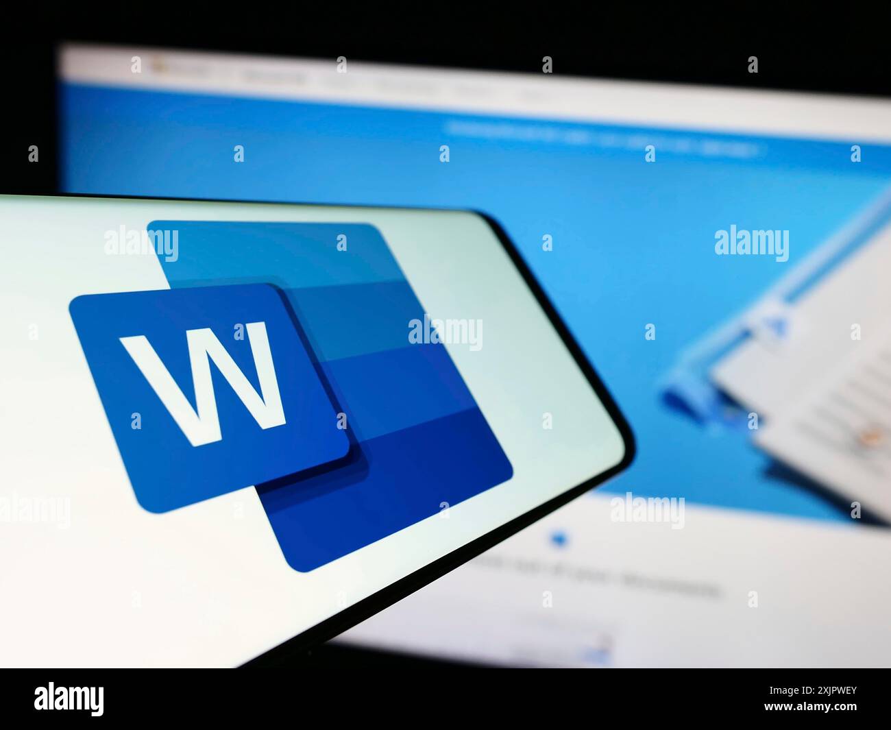 Microsoft word logo hi-res stock photography and images - Alamy