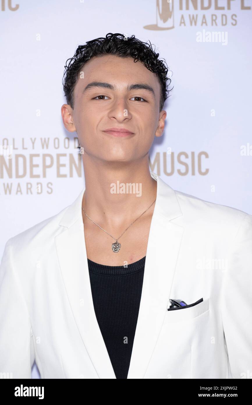 Los Angeles, USA. 18th July, 2024. Singer Hayden Williams-Moran attends ...