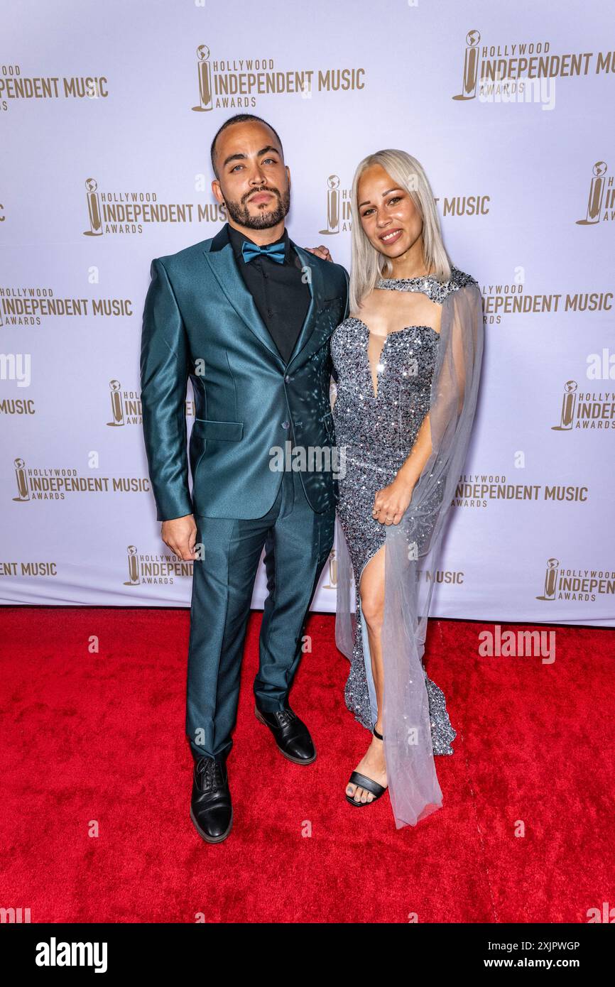 Los Angeles, USA. 18th July, 2024. Singer KIA ( Kia Knoester) with ...