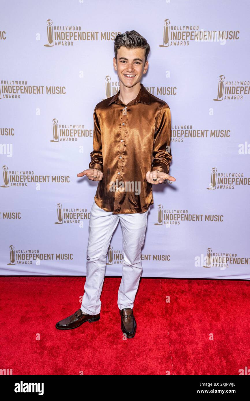 Los Angeles, USA. 18th July, 2024. Singer Alexander James Rodriguez ...