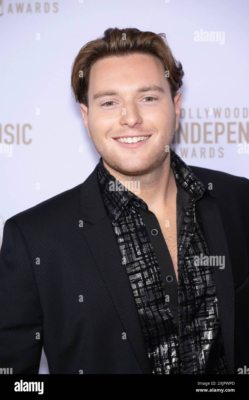 Los Angeles, USA. 18th July, 2024. Music Artist Presley Aronson attends ...