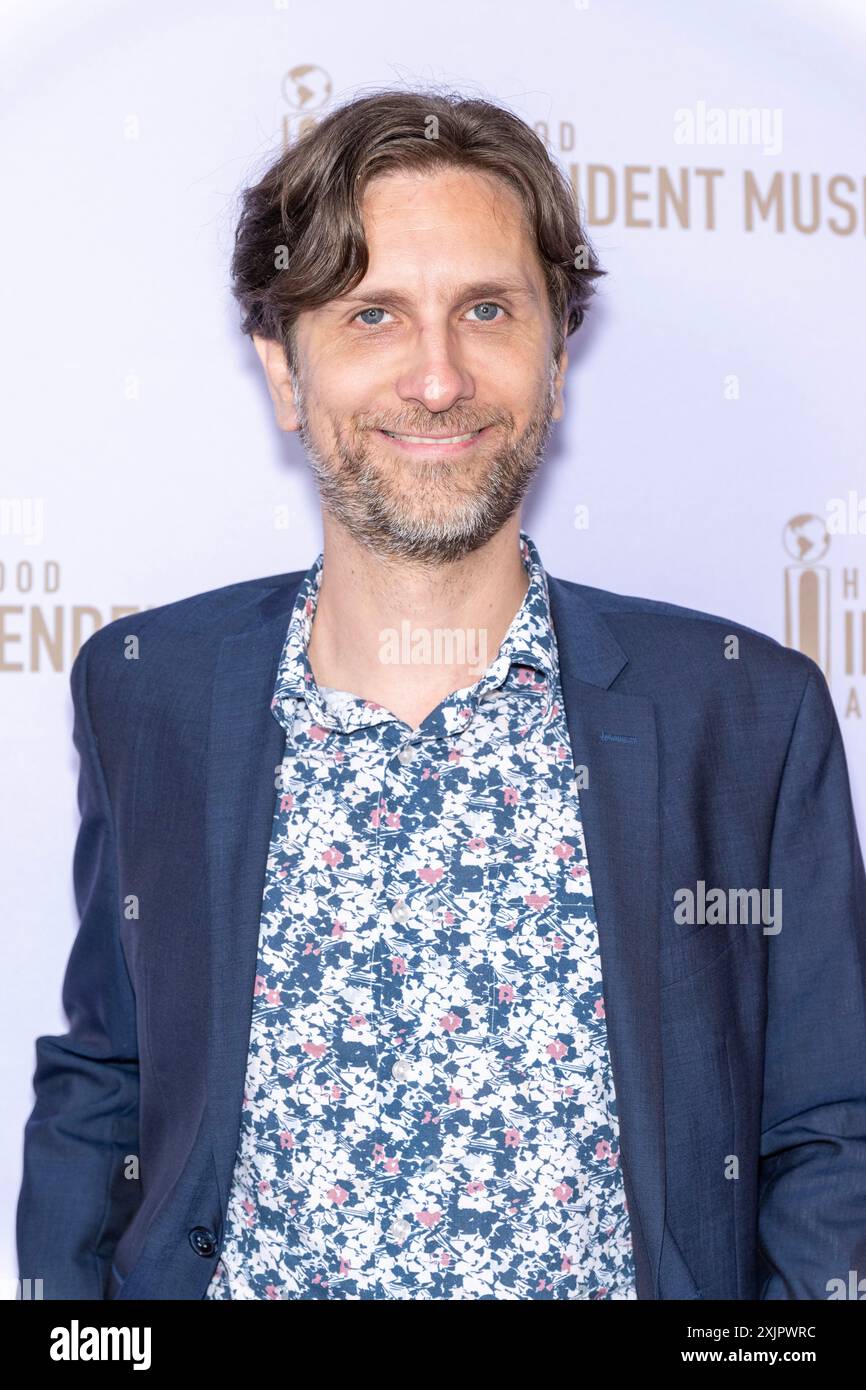 Los Angeles, USA. 18th July, 2024. Composer David Bertok attends 2024 ...