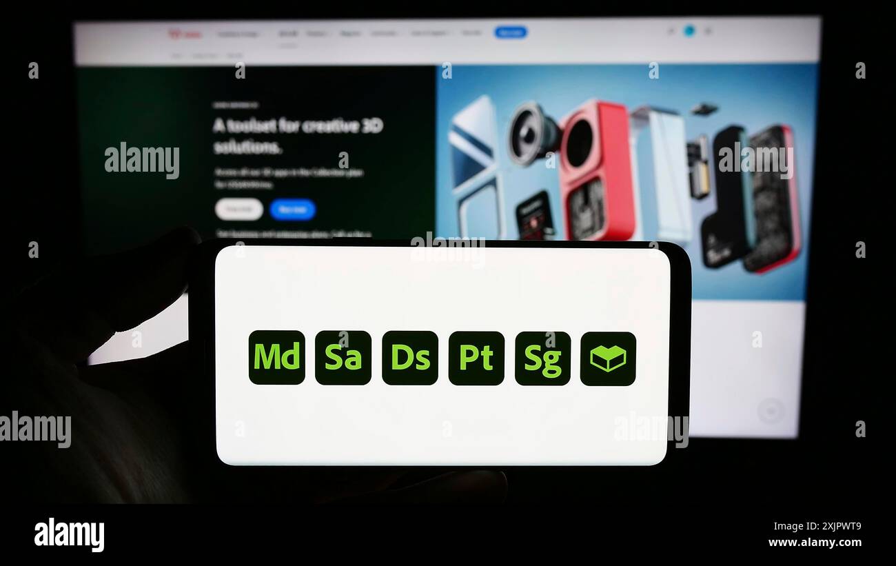 Adobe substance 3d logo hi-res stock photography and images - Alamy