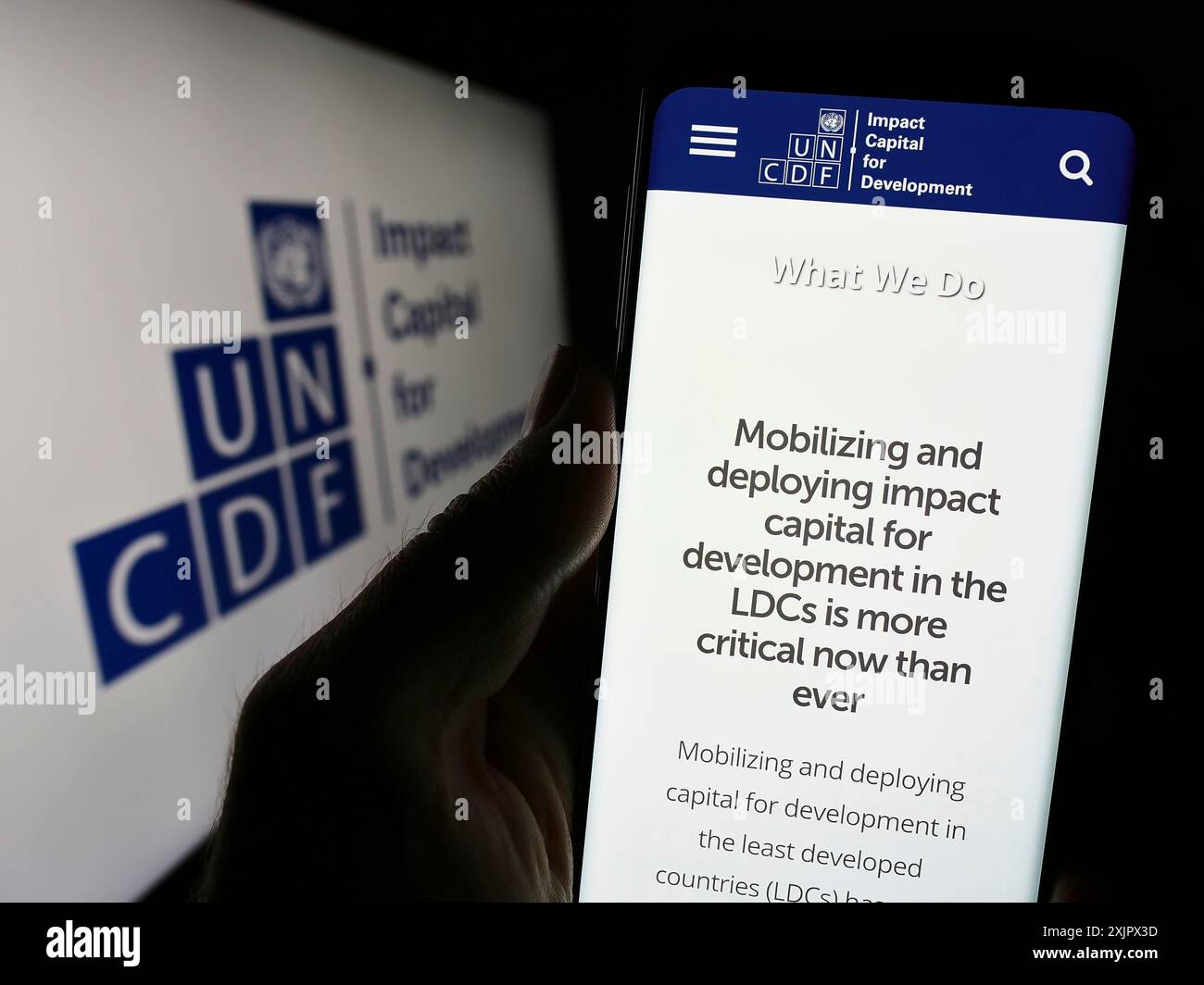 Uncdf logo hi-res stock photography and images - Alamy