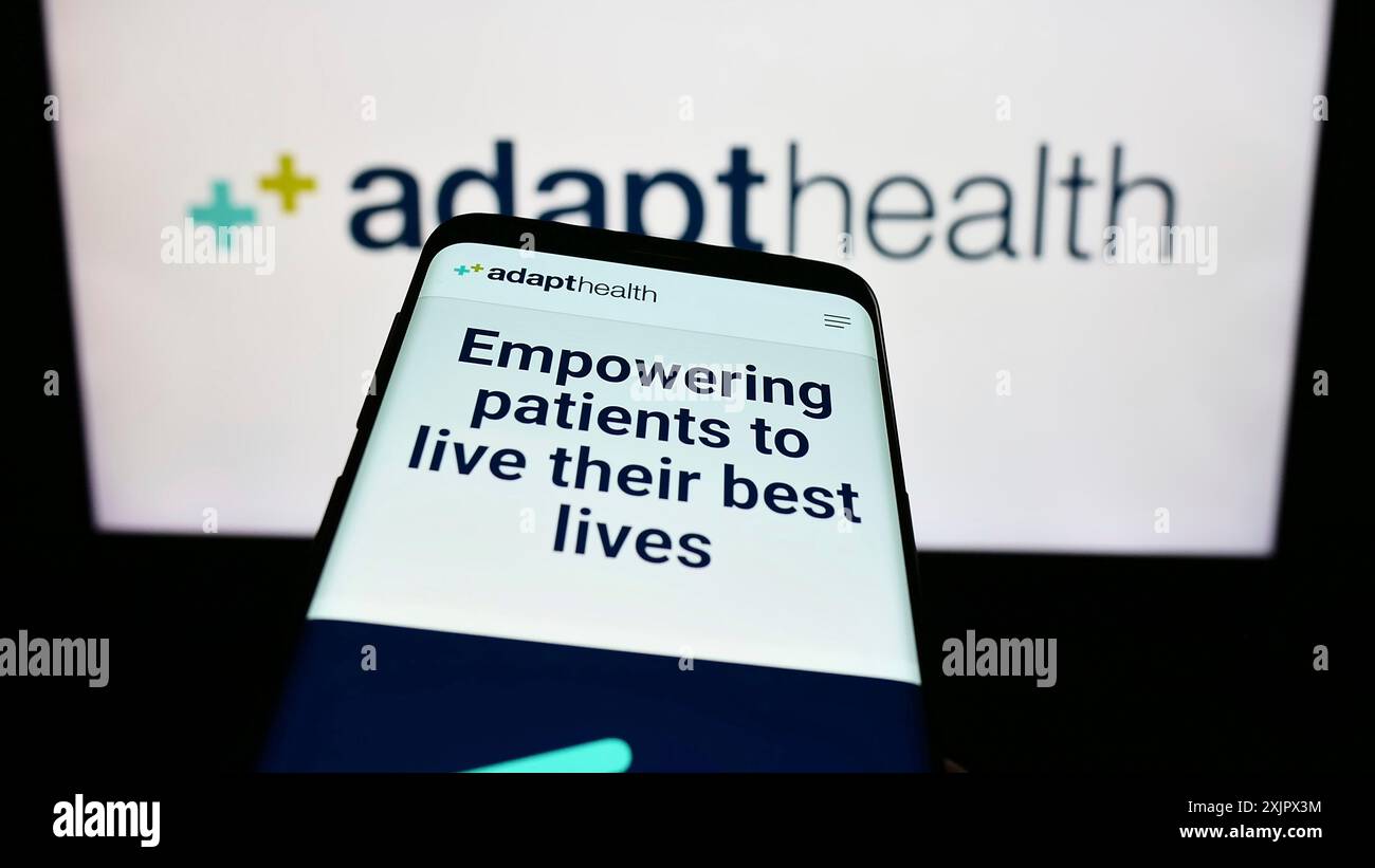 Adapthealth logo hi-res stock photography and images - Alamy