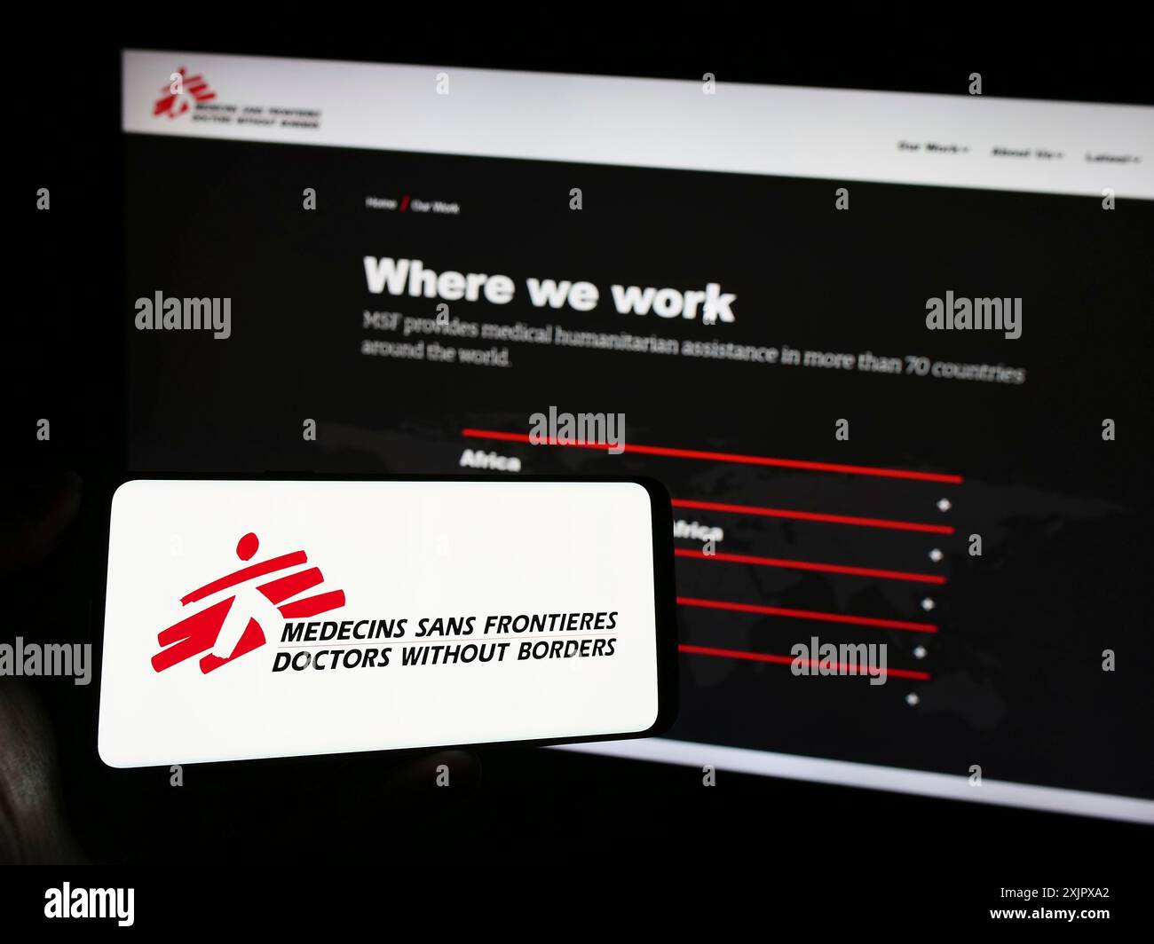 Doctors without borders logo hi-res stock photography and images - Alamy