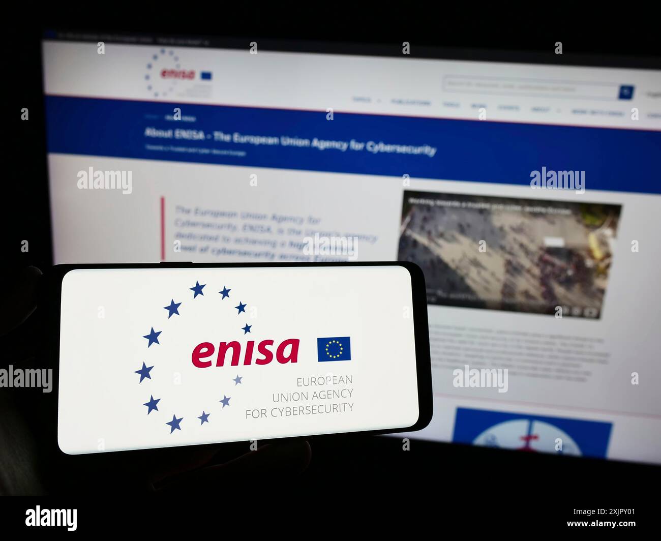 Enisa logo hi-res stock photography and images - Alamy