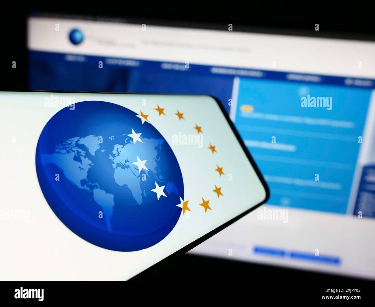 European external action service logo hi-res stock photography and ...