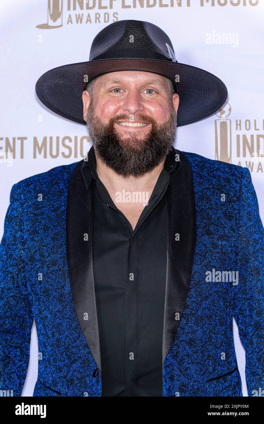 Los Angeles, USA. 18th July, 2024. Andrew Moore and Hooch band attends ...