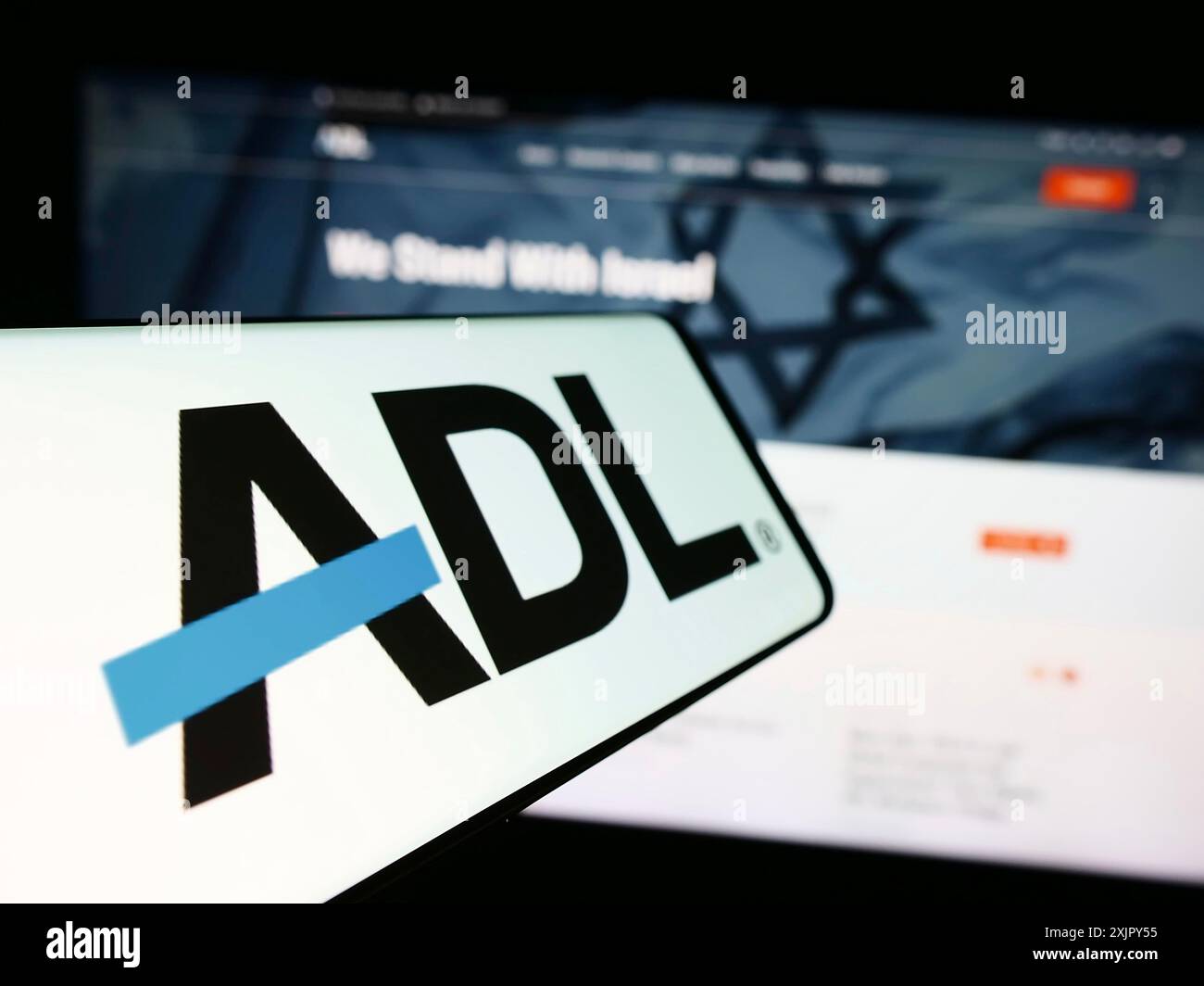 Anti defamation league logo hi-res stock photography and images - Alamy