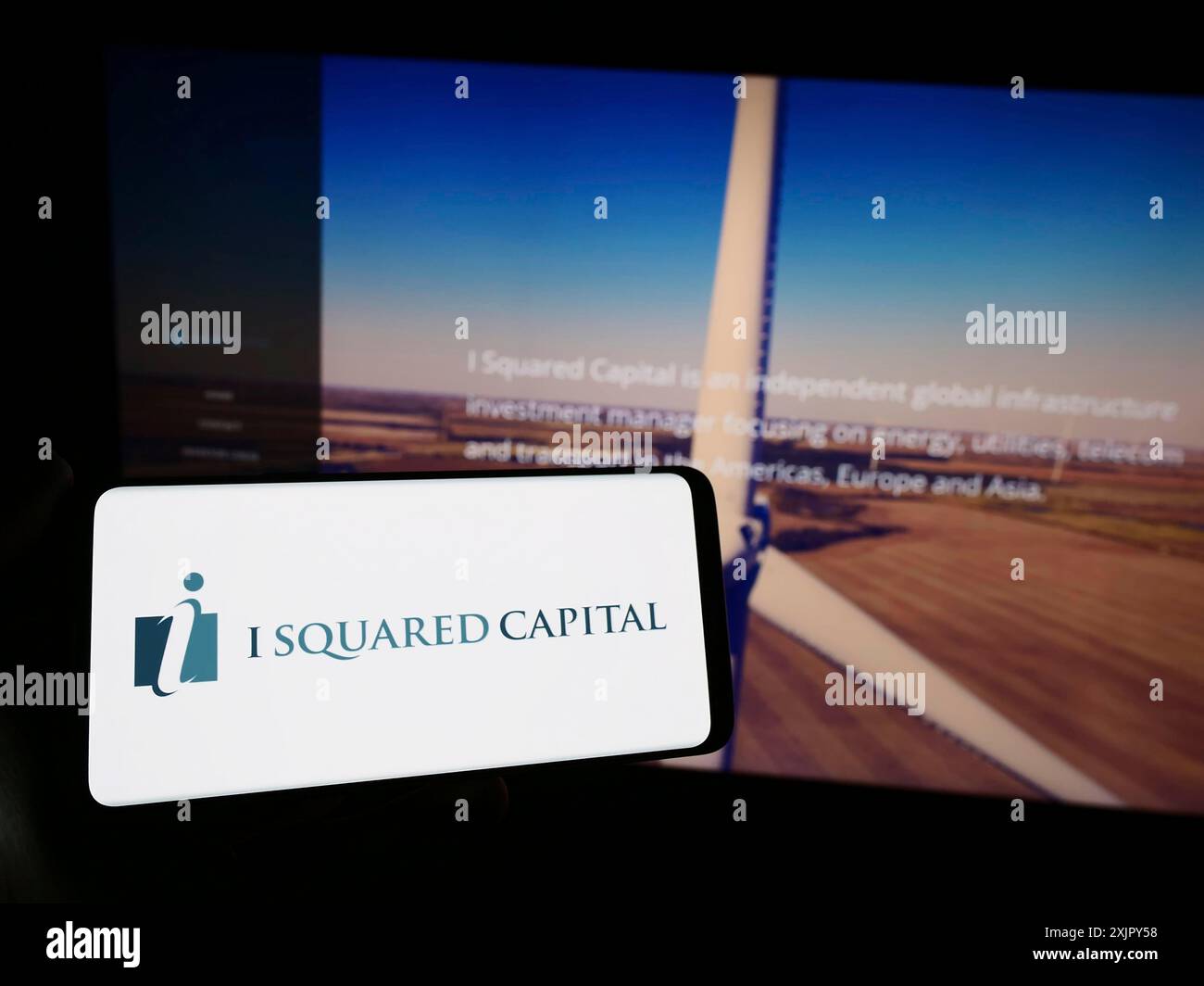 I squared capital logo hi-res stock photography and images - Alamy