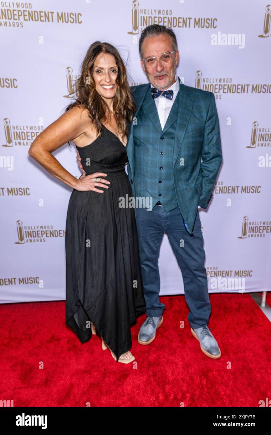 Los Angeles, USA. 18th July, 2024. Singer Cindy Morgan with Jonathan ...