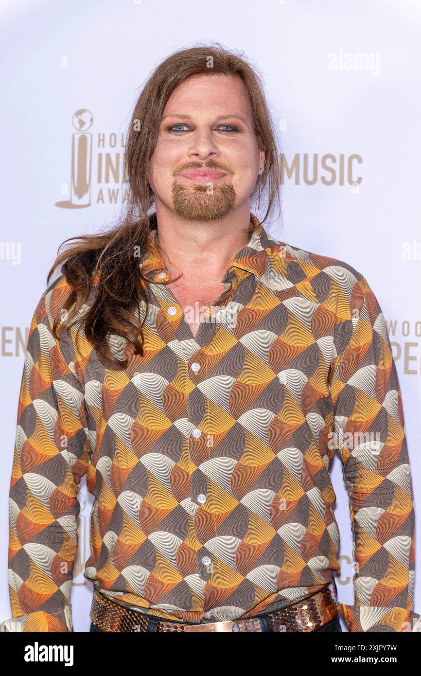 Los Angeles, USA. 18th July, 2024. Singer Cris Gunther attends 2024 ...