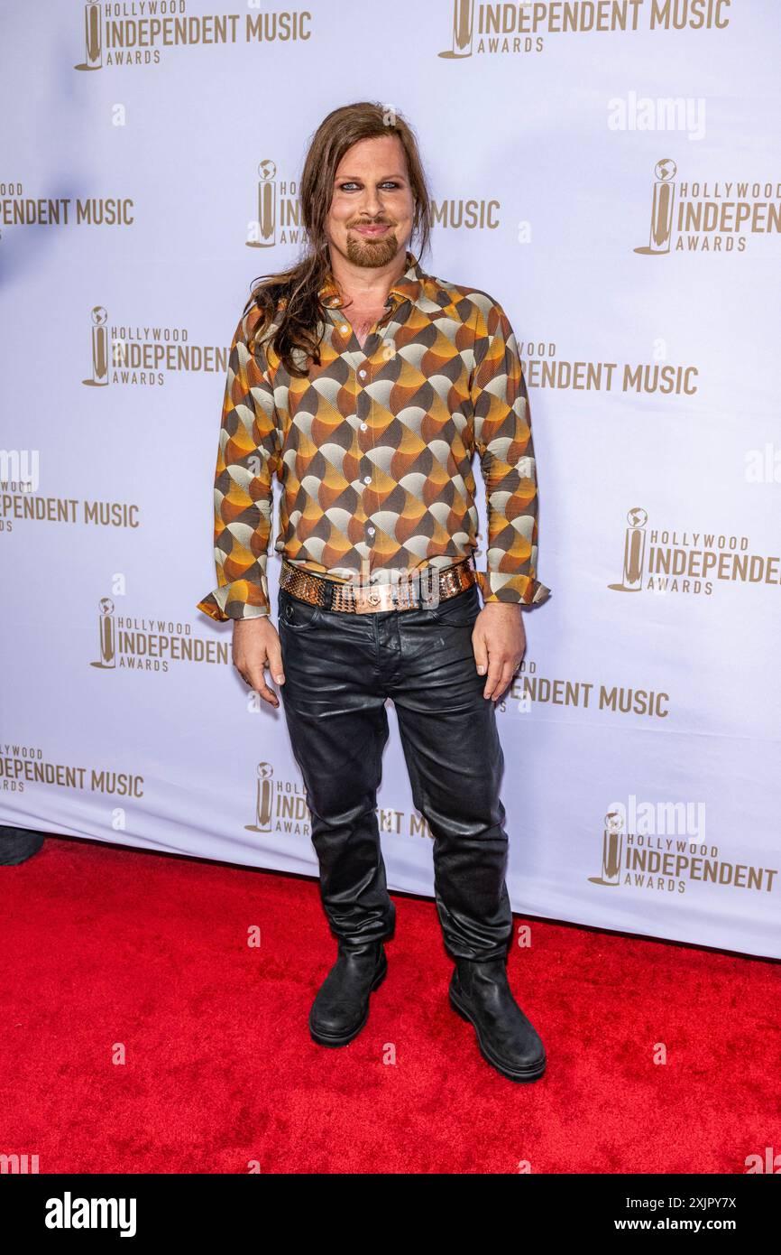 Los Angeles, USA. 18th July, 2024. Singer Cris Gunther attends 2024 ...