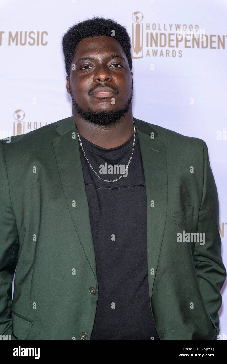 Los Angeles, USA. 18th July, 2024. Singer Mo Dinka attends 2024 ...