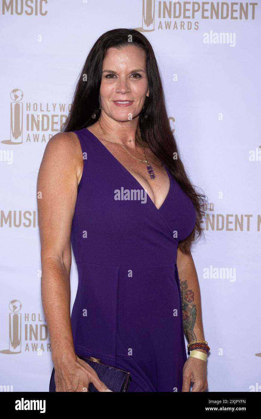 Los Angeles, USA. 18th July, 2024. Musician and Author Kathryn Cloward ...