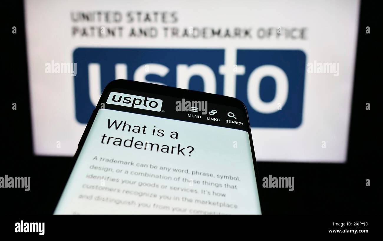 Uspto logo hi-res stock photography and images - Alamy