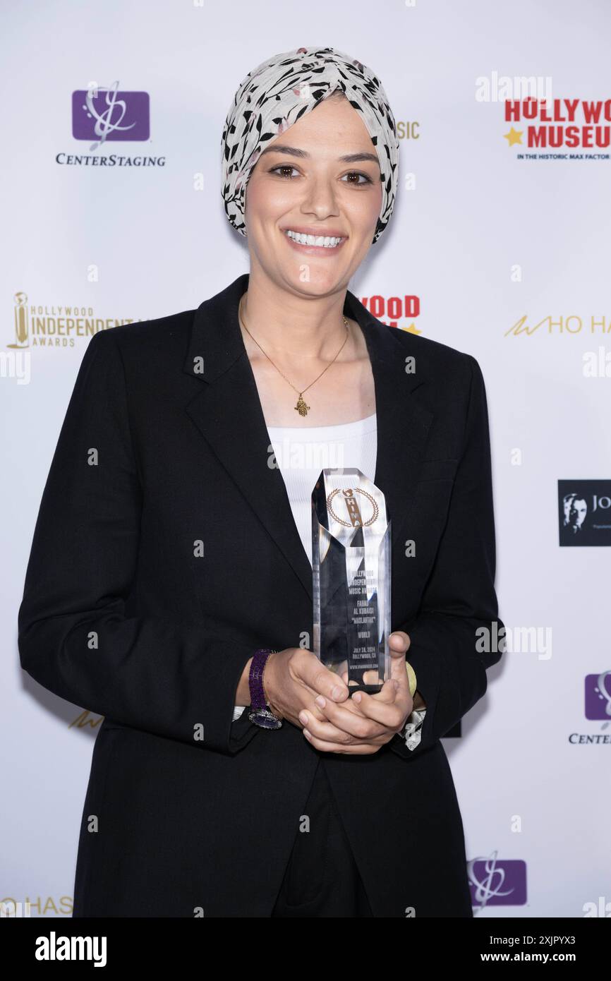 Los Angeles, USA. 18th July, 2024. Music Producer Mariam Saleh attends ...