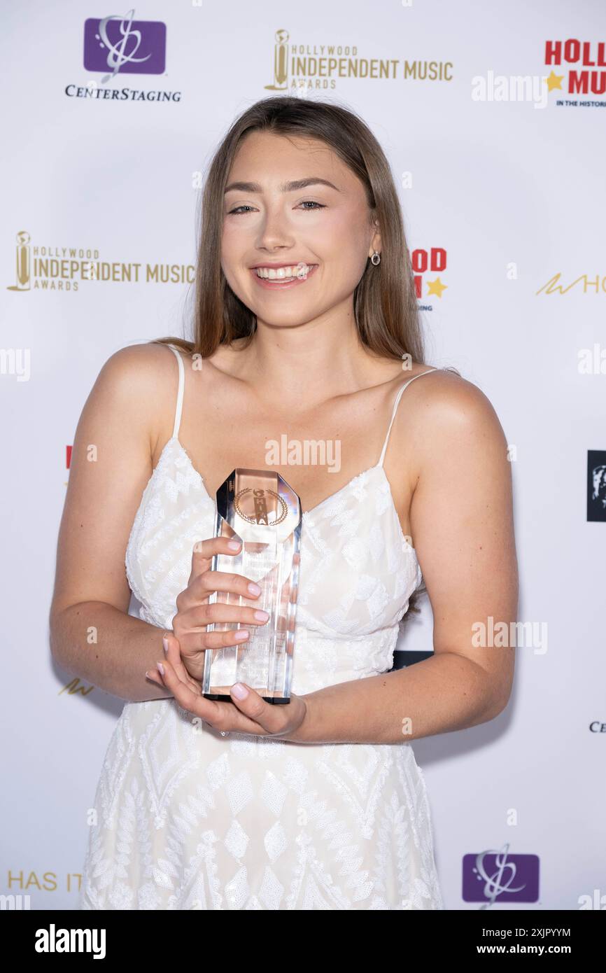 Los Angeles, USA. 18th July, 2024. Honoree, Musician Baker Grace attends 2024 Hollywood ...