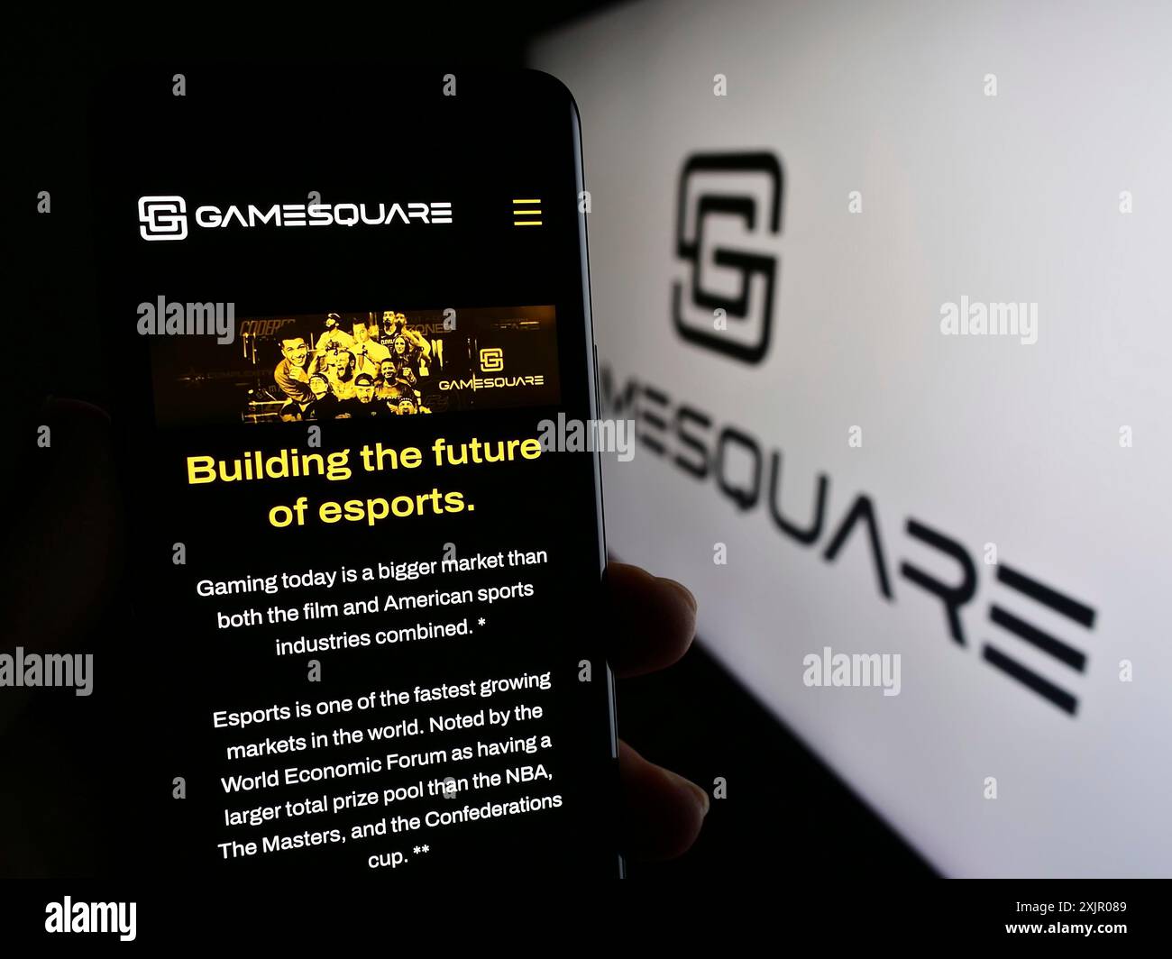 Gamesquare logo hi-res stock photography and images - Alamy