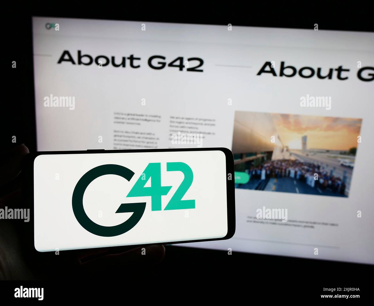 Group 42 logo hi-res stock photography and images - Alamy