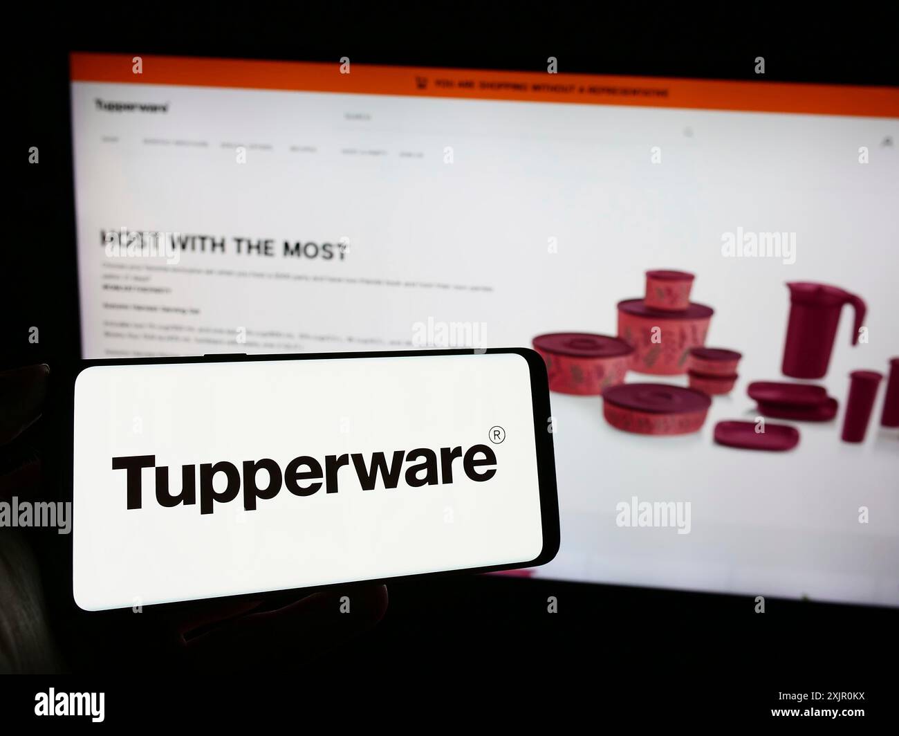 Tupperware logo hi-res stock photography and images - Alamy