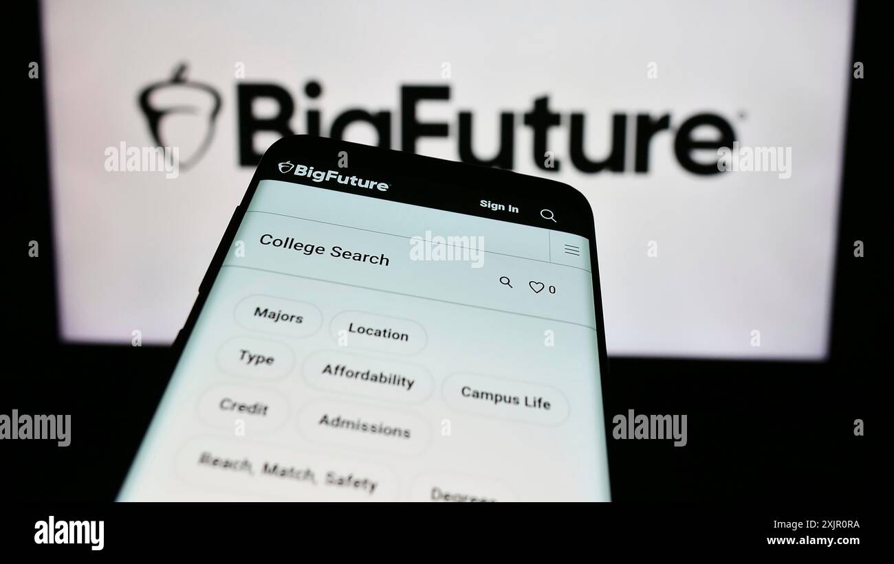 Bigfuture logo hi-res stock photography and images - Alamy