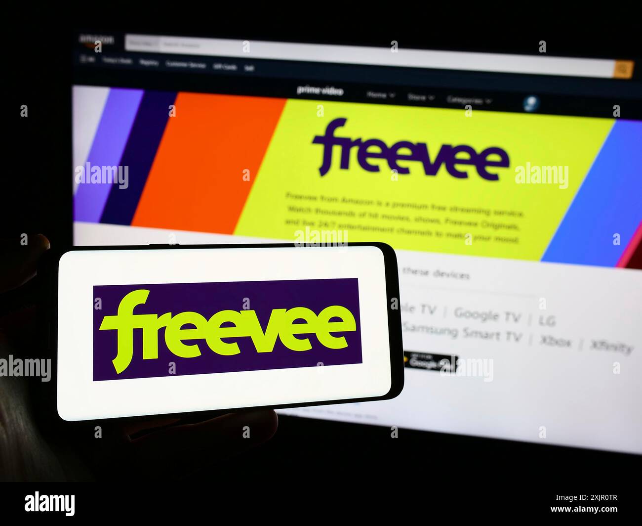 Freevee logo hi-res stock photography and images - Alamy