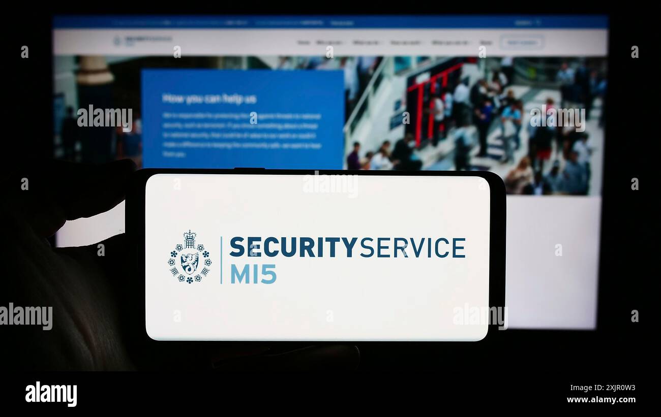 Mi5 logo hi-res stock photography and images - Alamy