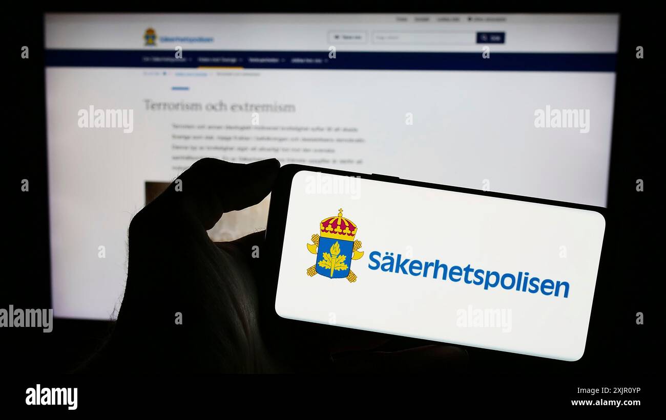 The swedish security service logo hi-res stock photography and images ...