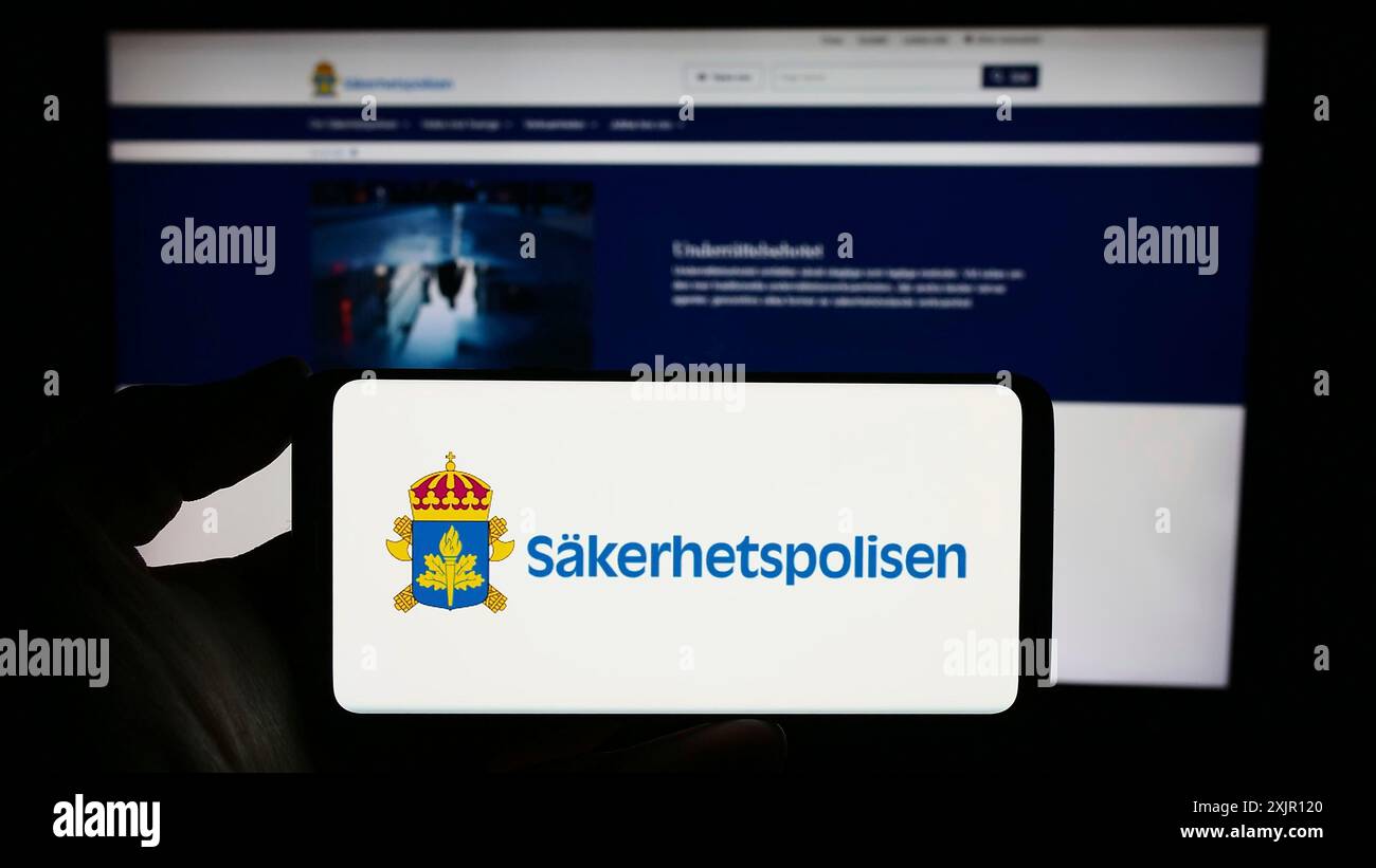 The swedish security service logo hi-res stock photography and images ...