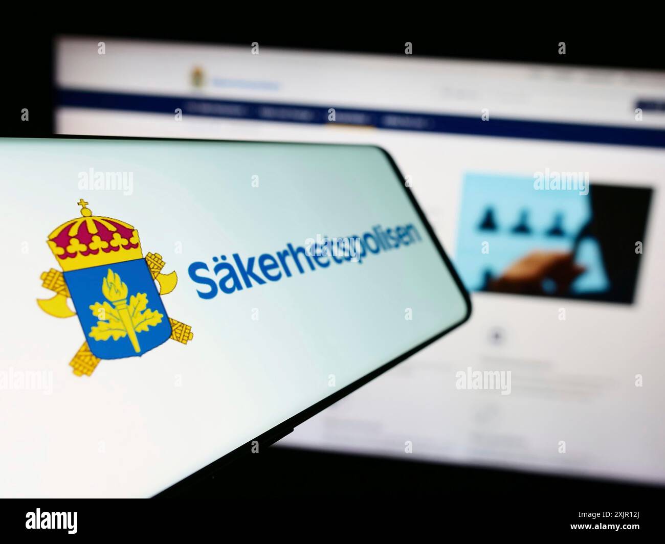 The swedish security service logo hi-res stock photography and images ...