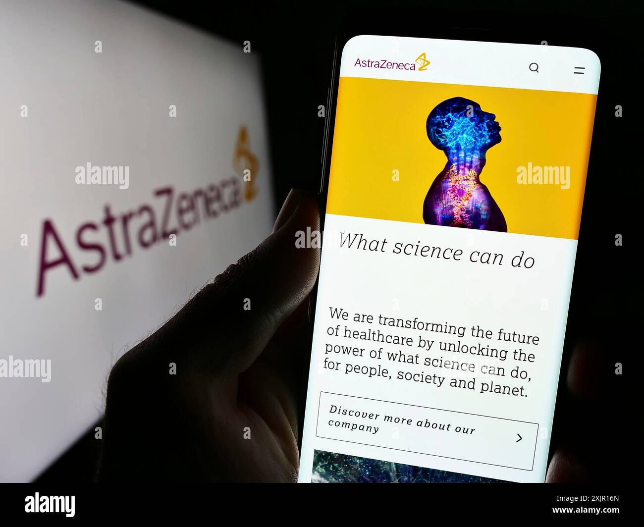Astrazeneca company logo hi-res stock photography and images - Alamy
