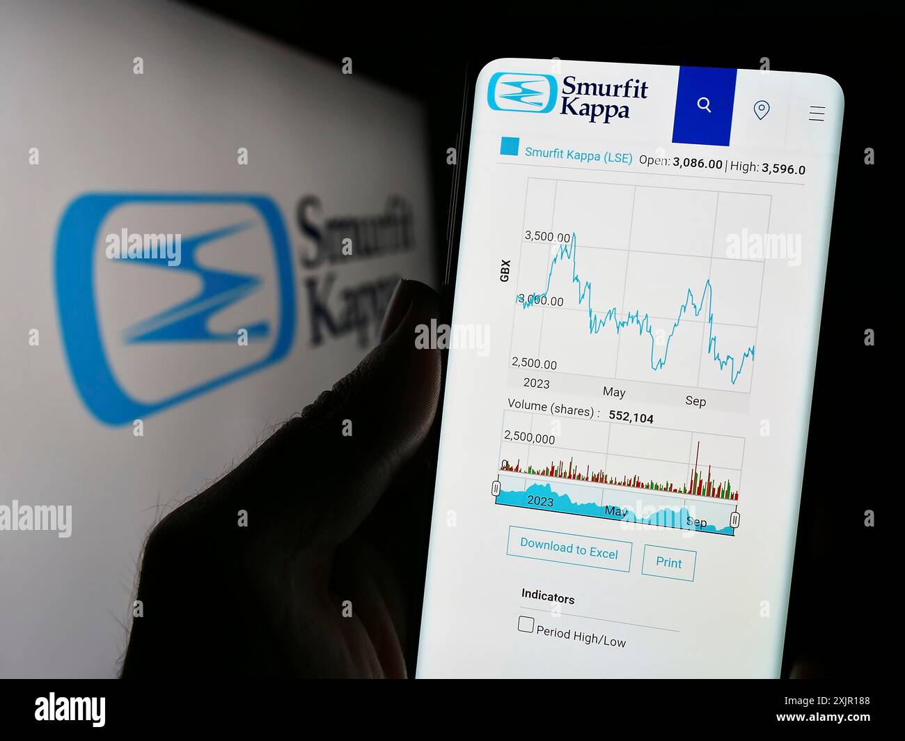 Smurfit kappa logo hi-res stock photography and images - Alamy