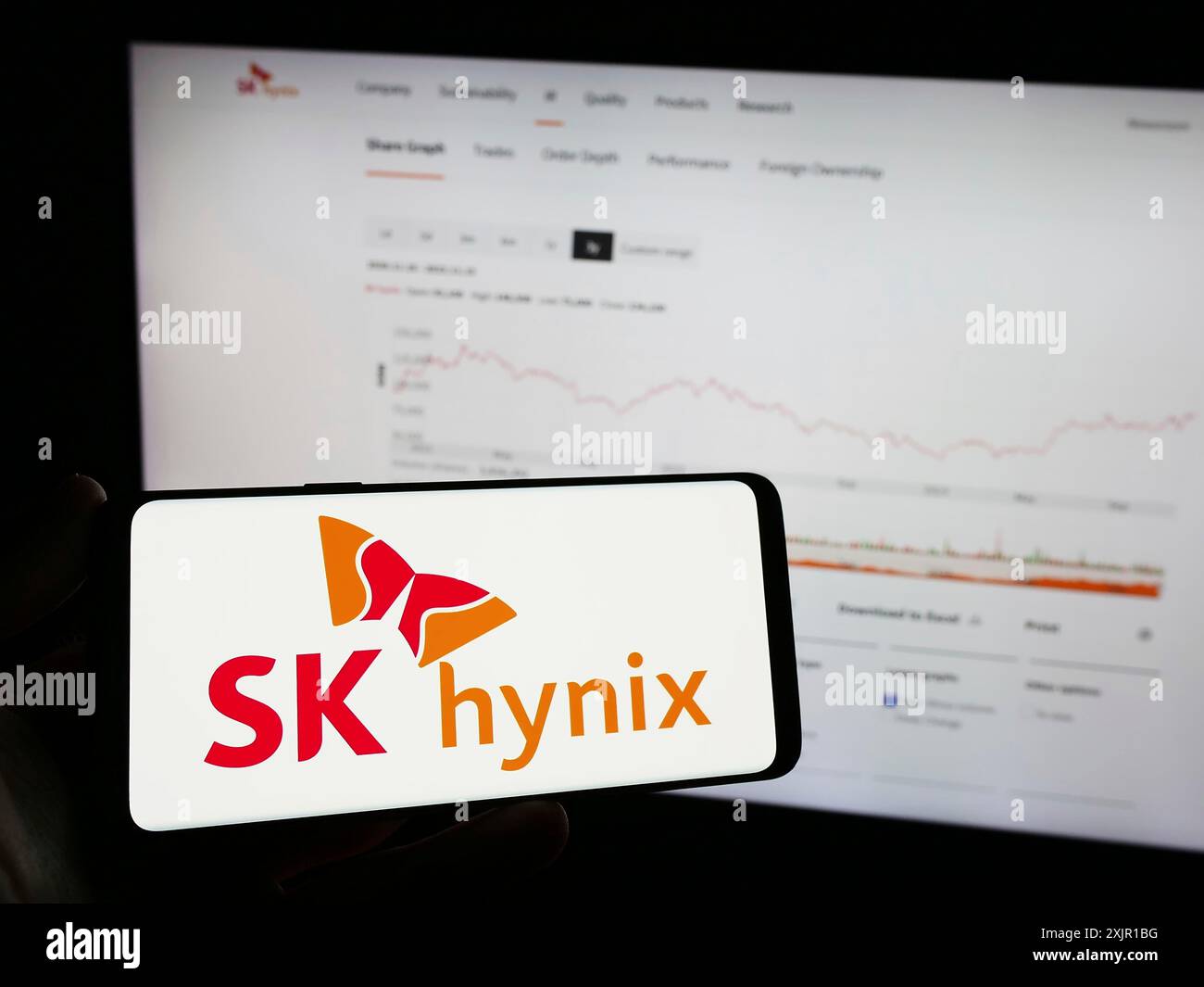 Sk hynix logo hi-res stock photography and images - Alamy