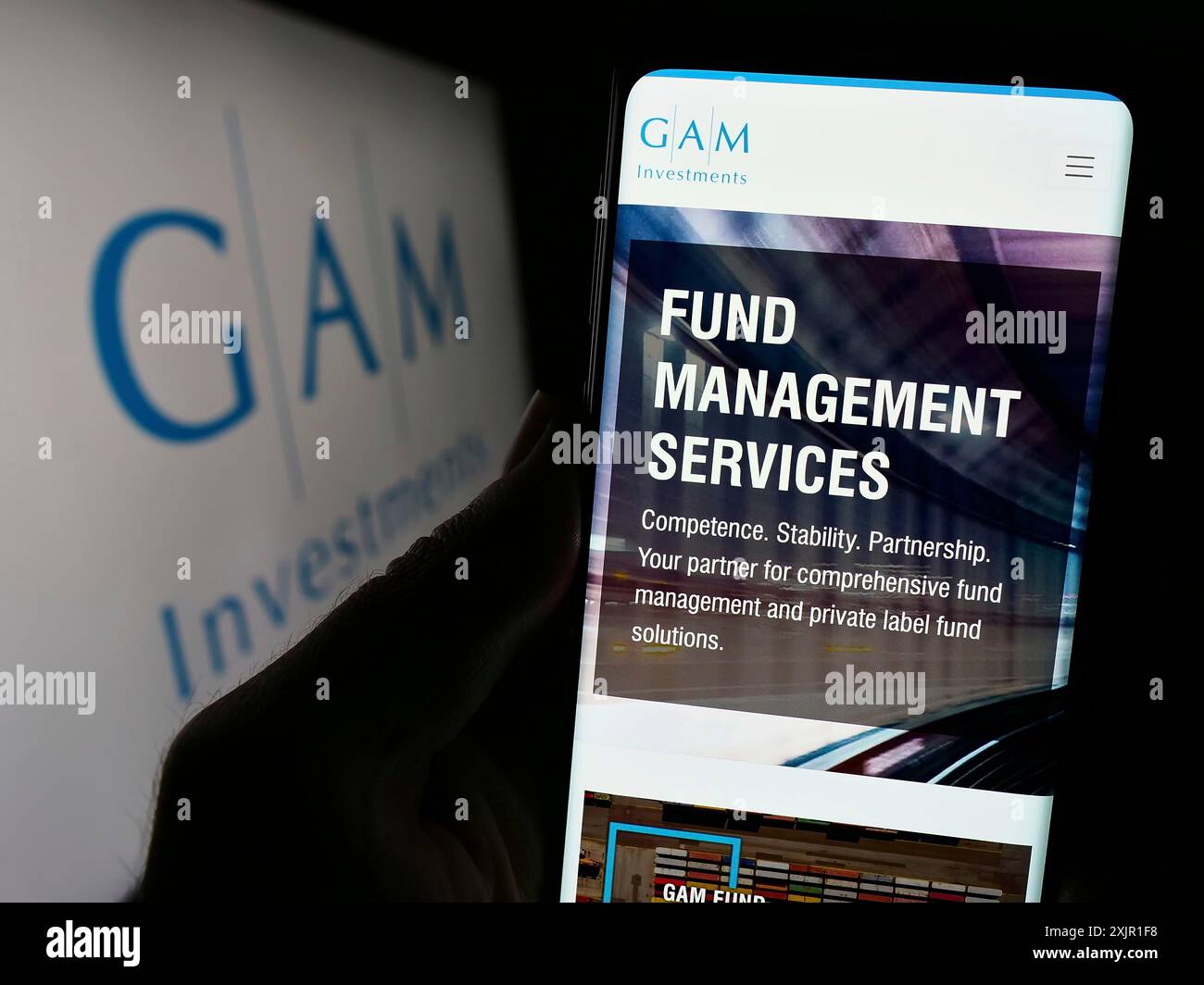 Gam investments logo hi-res stock photography and images - Alamy