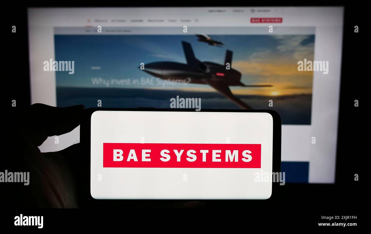 Bae system logo hi-res stock photography and images - Alamy