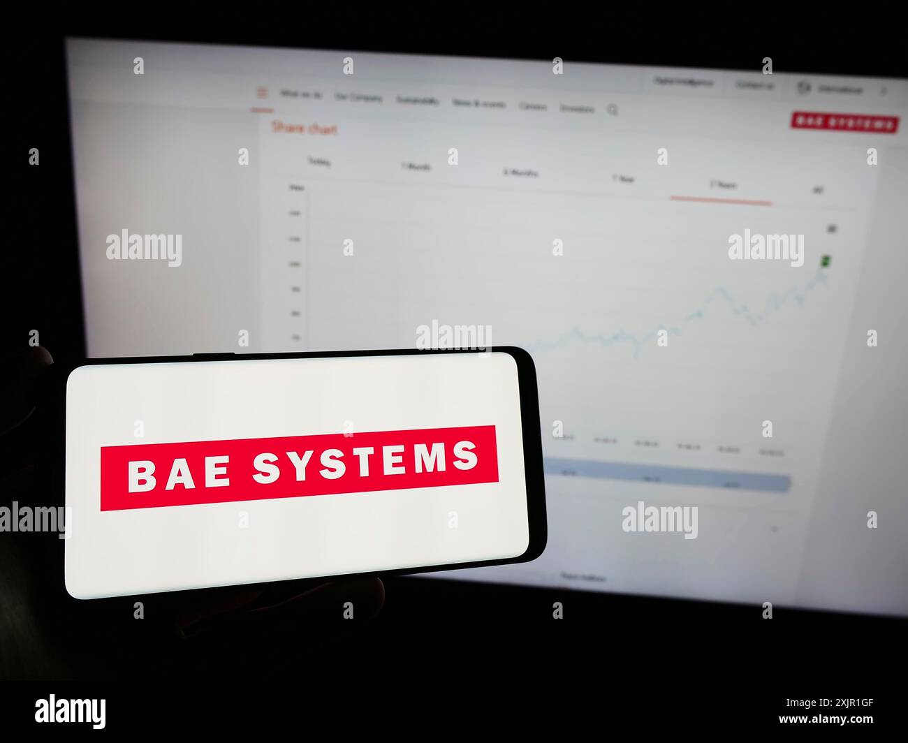 Bae system logo hi-res stock photography and images - Alamy