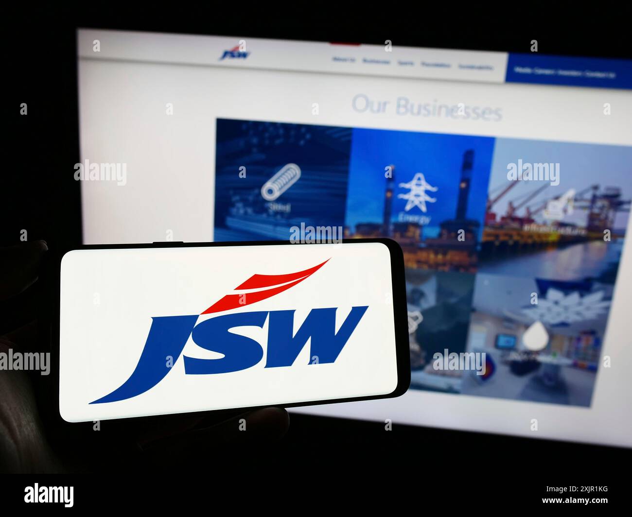 Jsw business company logo hi-res stock photography and images - Alamy