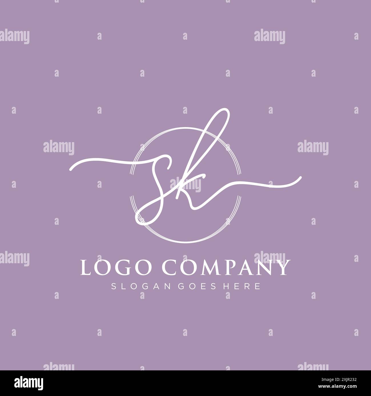 SK Initial handwriting with brush circle logo Stock Vector Image & Art ... SK Initial handwriting with brush circle logo Stock Vector Image & Art ...