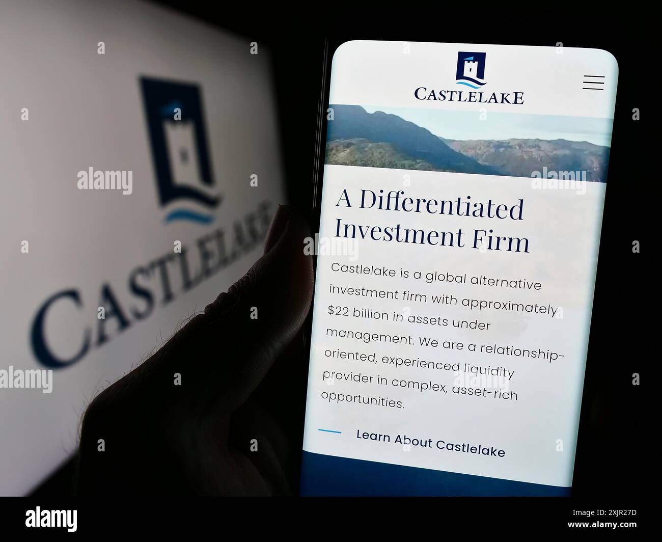 Castlelake logo hi-res stock photography and images - Alamy