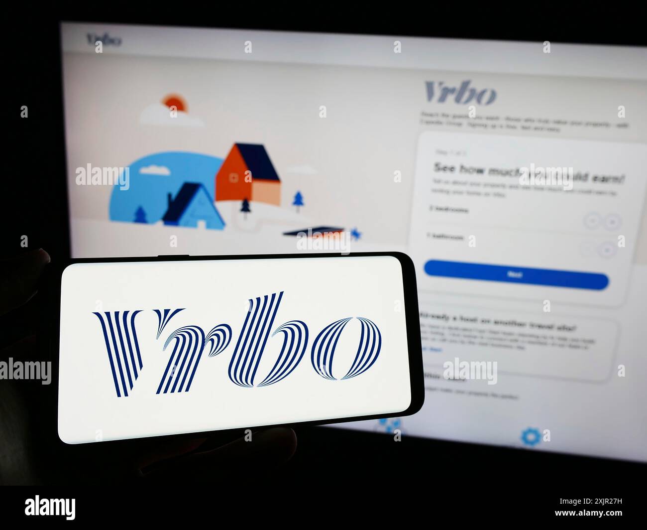 Vrbo logo hi-res stock photography and images - Alamy