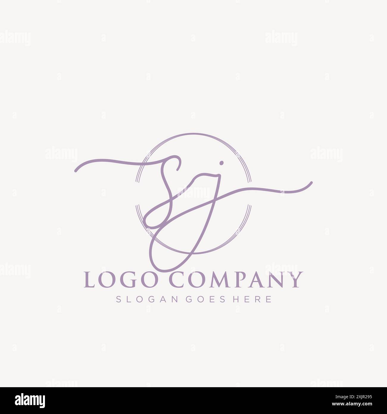 SJ Initial handwriting with brush circle logo Stock Vector Image & Art ... SJ Initial handwriting with brush circle logo Stock Vector Image & Art ...