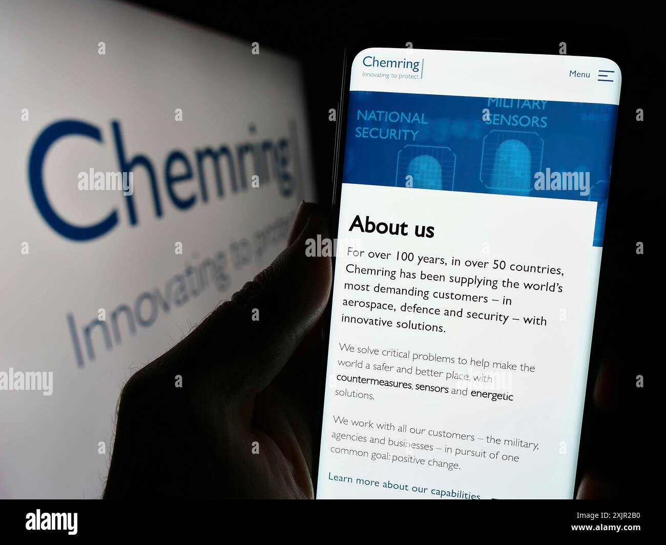 Chemring hi-res stock photography and images - Alamy