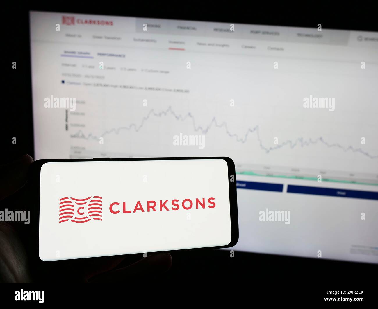 Clarksons logo hi-res stock photography and images - Alamy