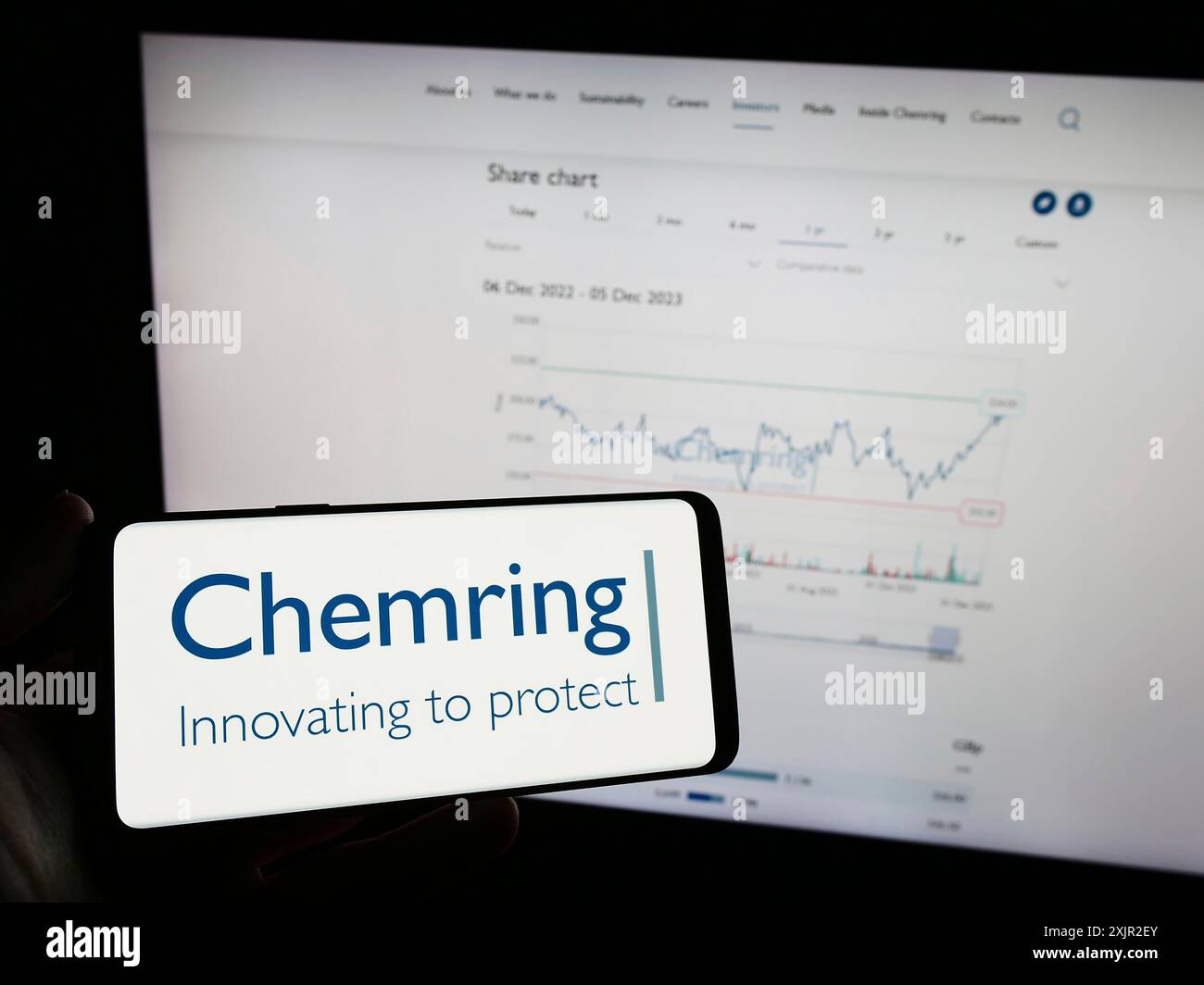 Chemring logo hi-res stock photography and images - Alamy