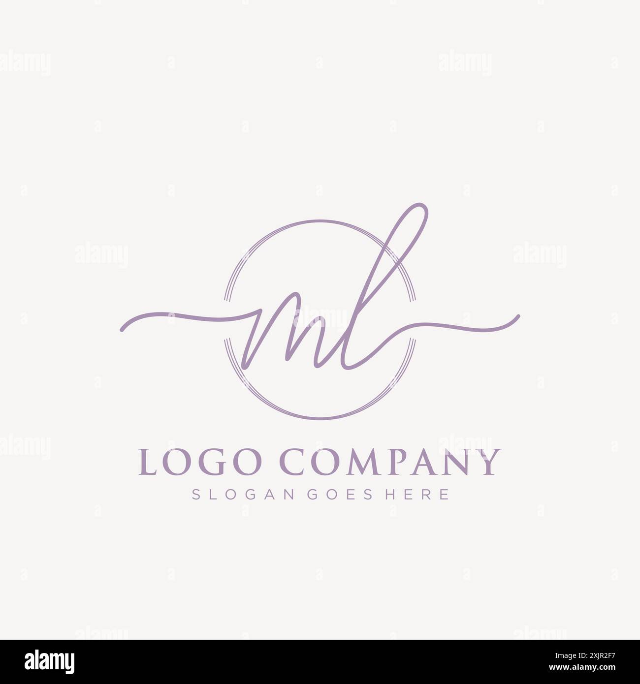 Initial ml hi-res stock photography and images - Alamy